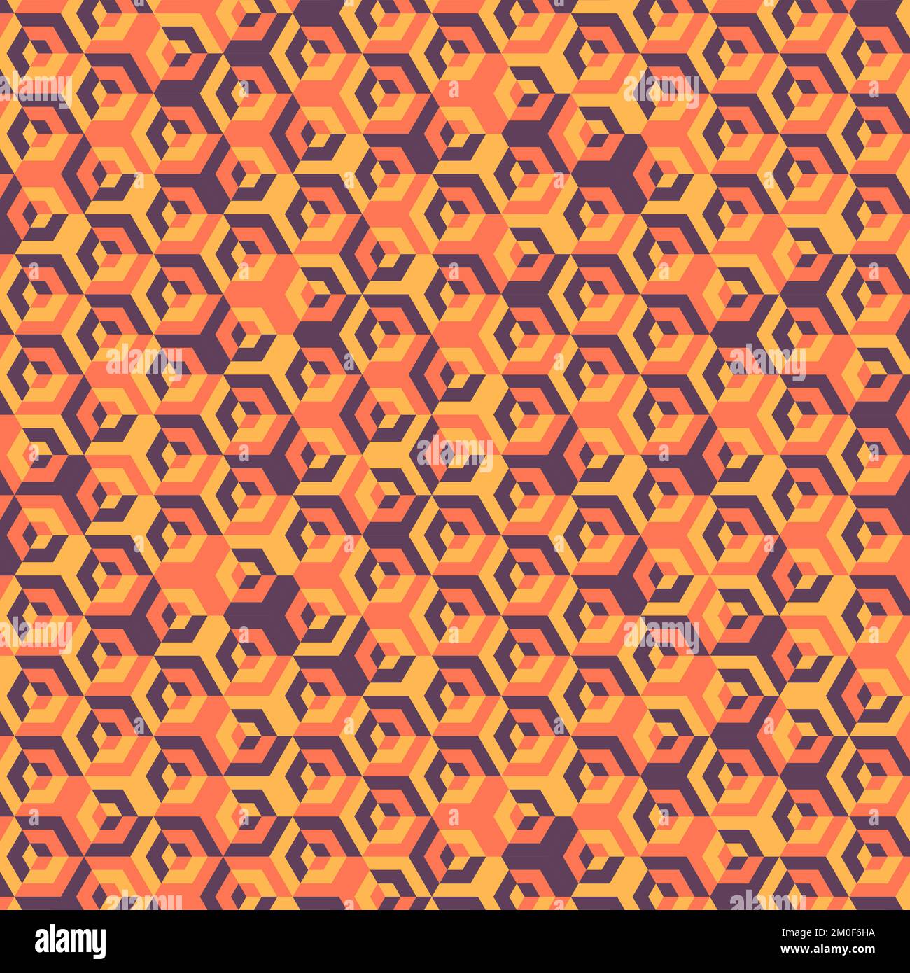 Hexagonal Maze generative pattern illustration Stock Vector Image & Art ...