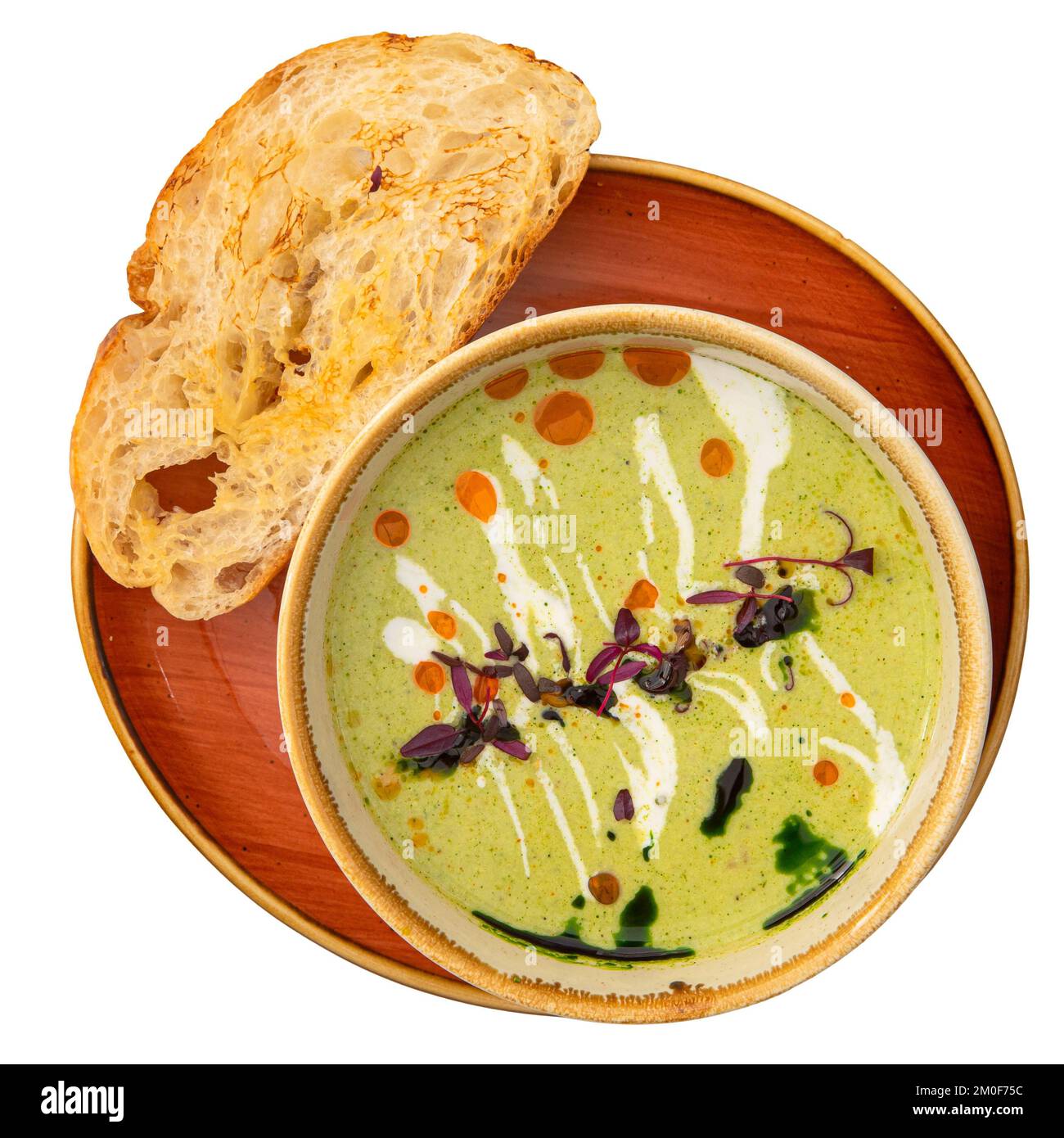Portion broccoli soup hi-res stock photography and images - Alamy