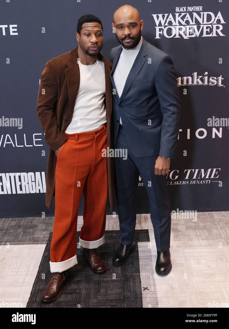 Los Angeles, USA. 05th Dec, 2022. (L-R) Jonathan Majors and J.D ...