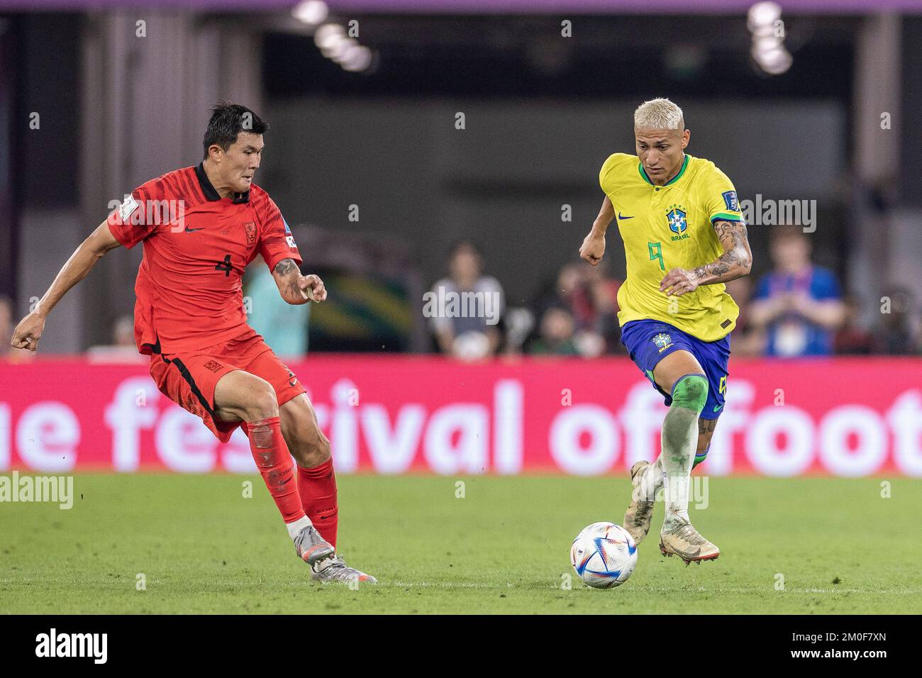 Doha, Catar. 06th Dec, 2022. jae of South Korea during a match between ...