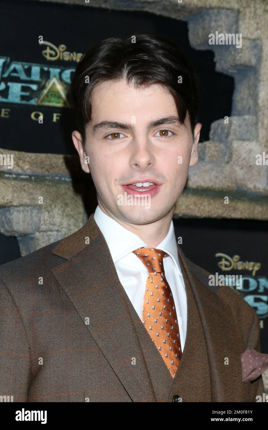 LOS ANGELES - DEC 5: Dylan Michael Douglas at the National Treasure ...