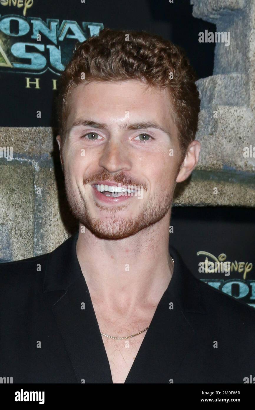 Los Angeles Dec 5 Jake Austin Walker At The National Treasure Edge Of History Disney