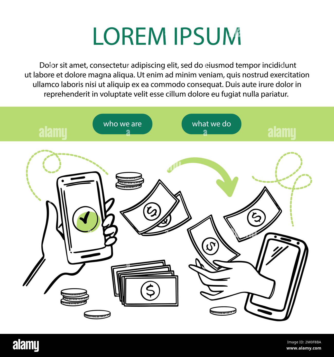 Payment switch Stock Vector Images - Alamy