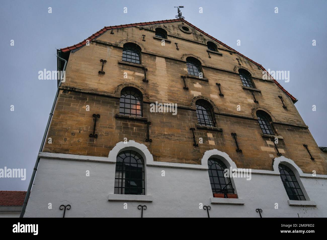Beautiful buildings of the old center of Valkenburg Limburg, The ...