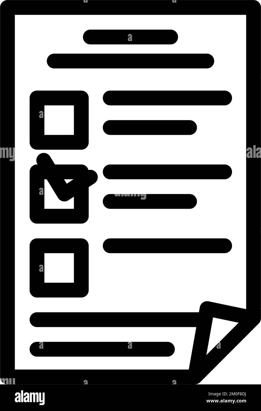 search folder line icon vector illustration Stock Vector Image & Art ...