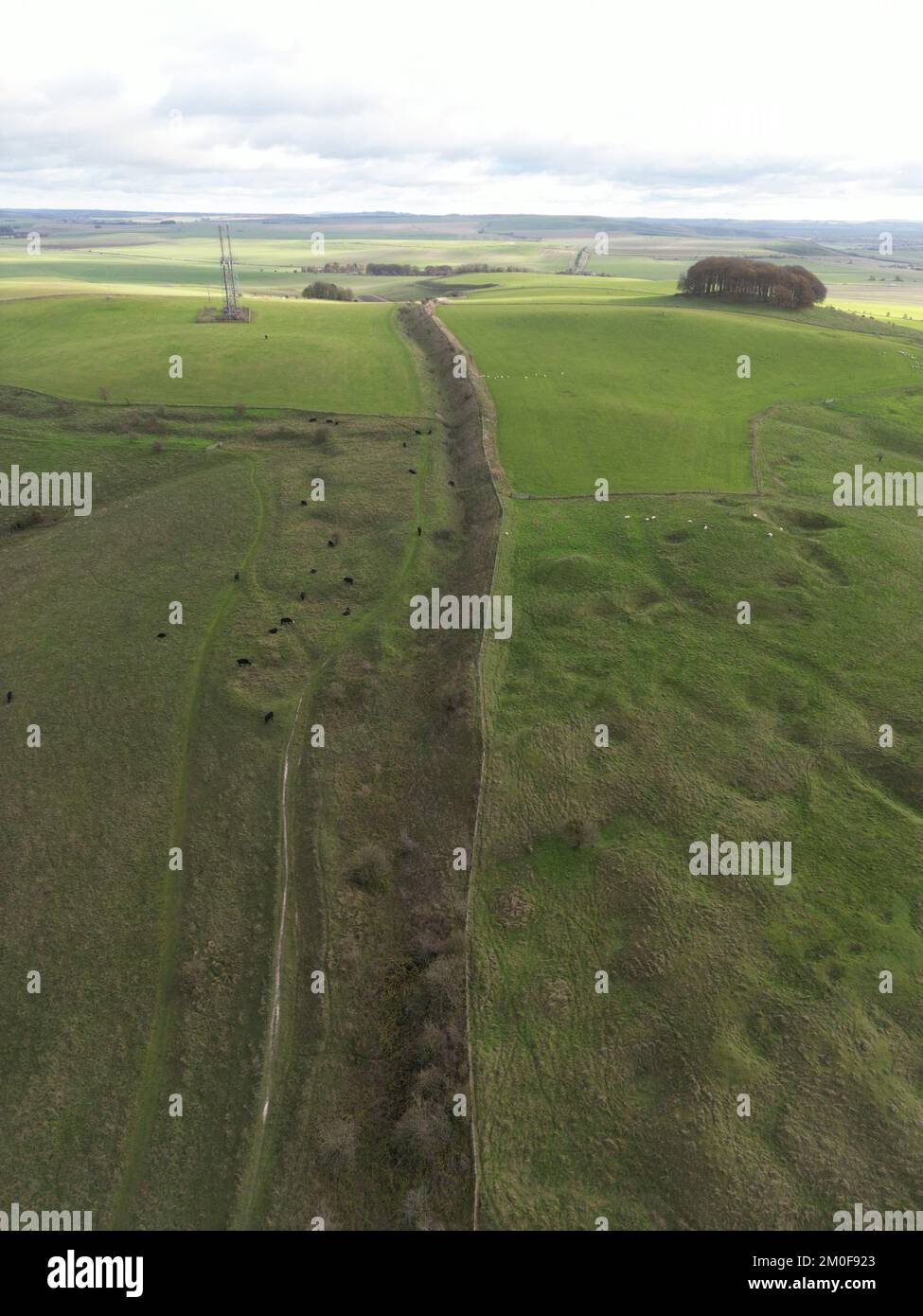 Linear earthworks hi-res stock photography and images - Alamy