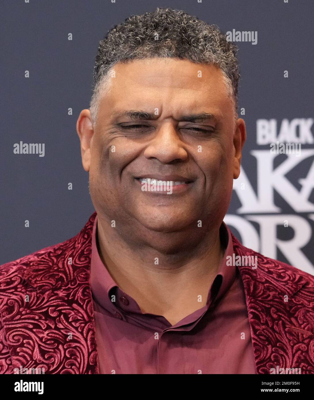 Los Angeles, CA on Monday, ?December 5, 2022. Rodney Barnes arrives at ...