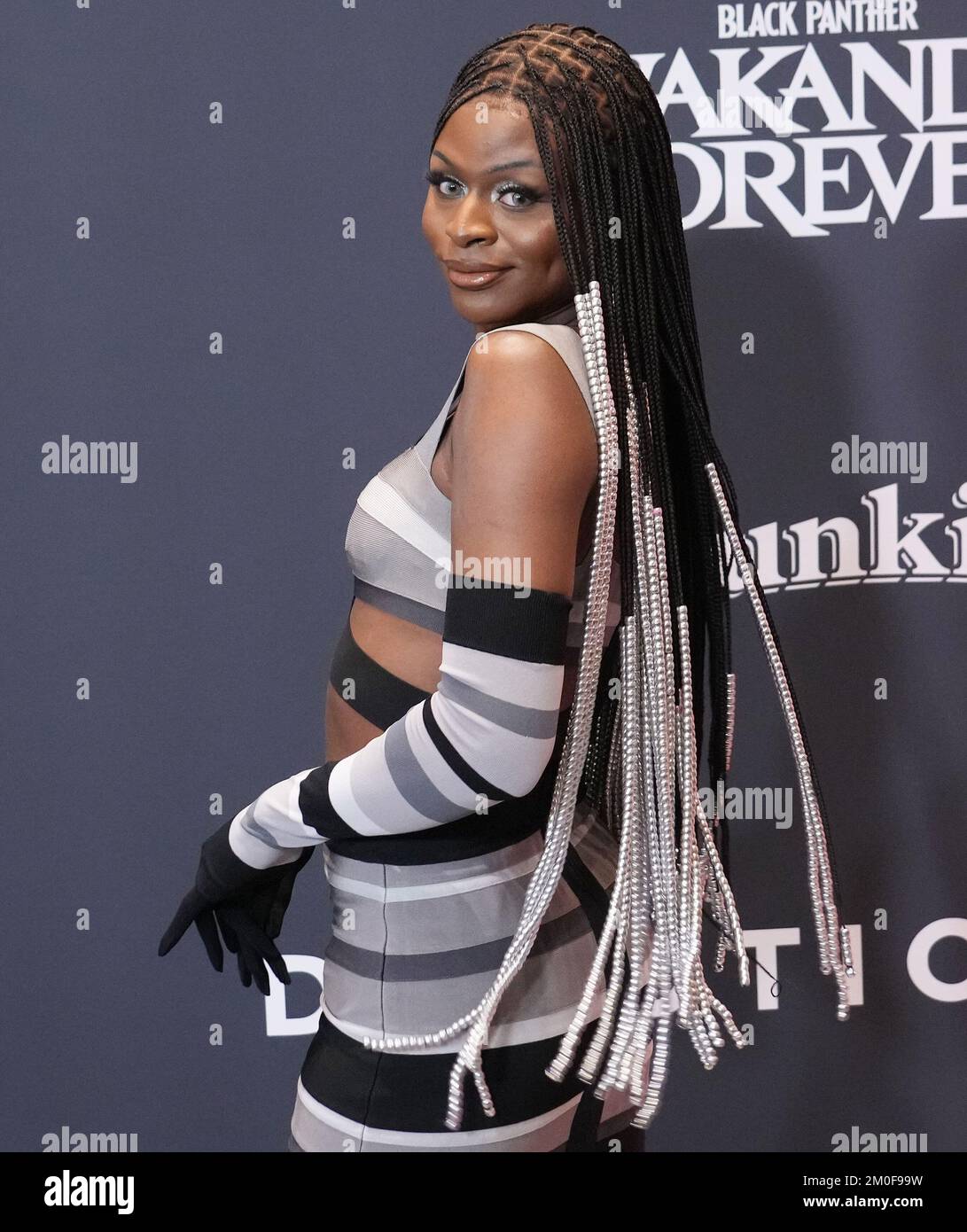 Los Angeles, CA on Monday, ?December 5, 2022. Symone arrives at The ...