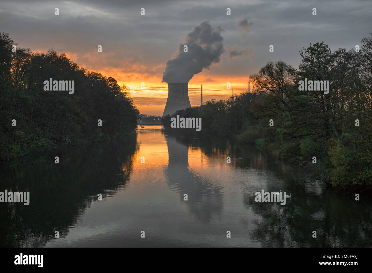 German isar 2 nuclear power plant hi-res stock photography and images - Alamy