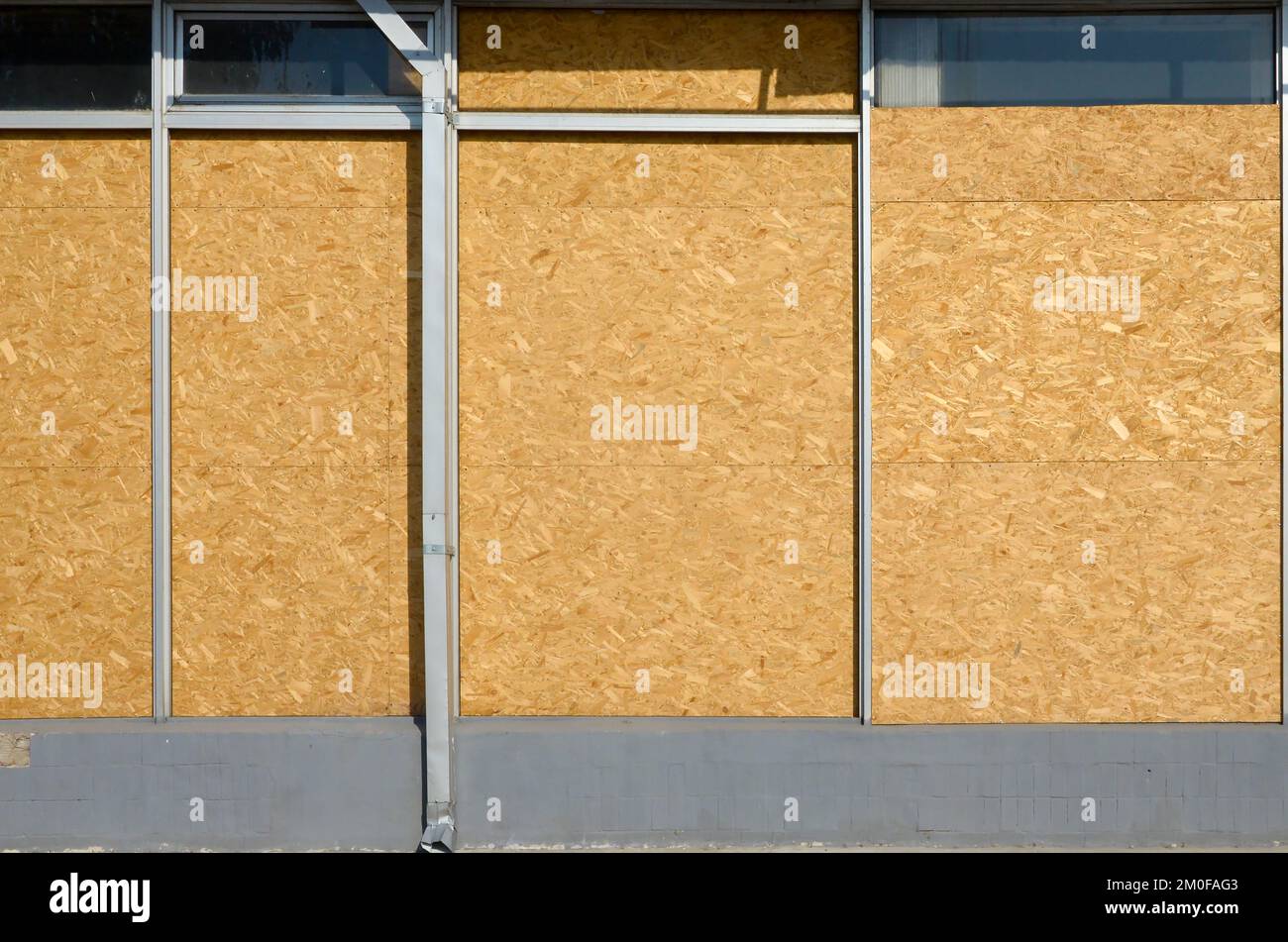 OSB texture Chipboard sheet can be used as a background. Construction ...