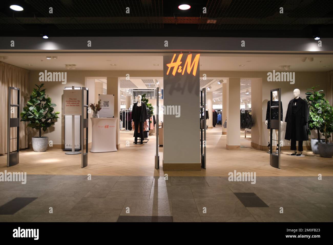 Copenhagen/Denmark/06 December 2022/Swedish retail store H&M store in ...