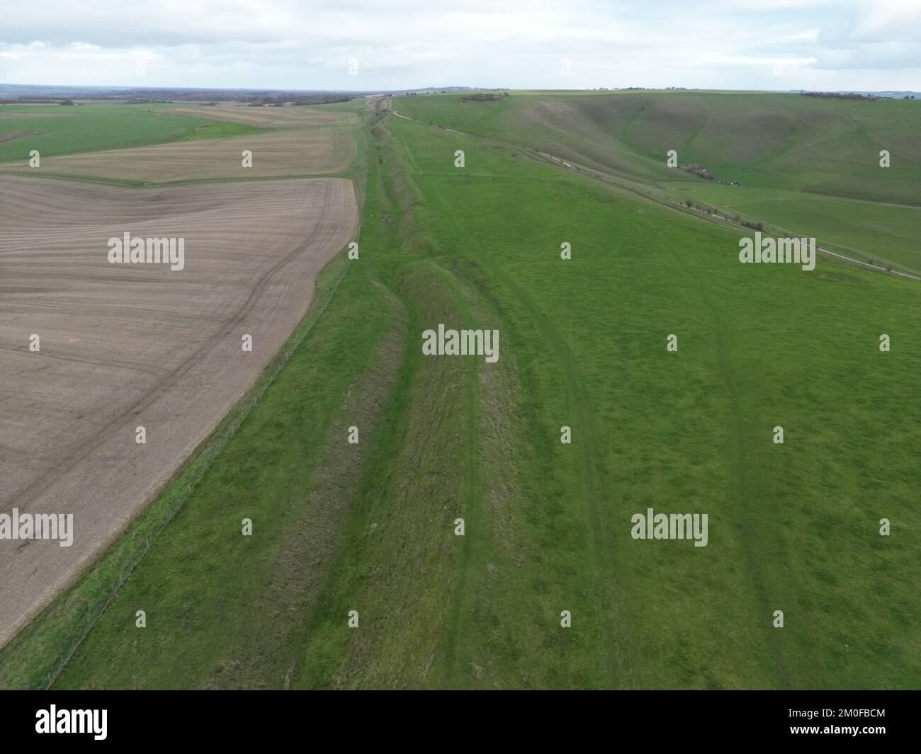 Linear earthworks hi-res stock photography and images - Alamy