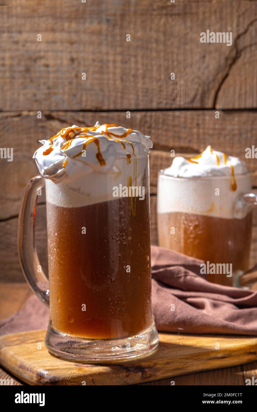 Sweet Homemade Butterscotch Butter Beer, non-alcohol beer styled ...