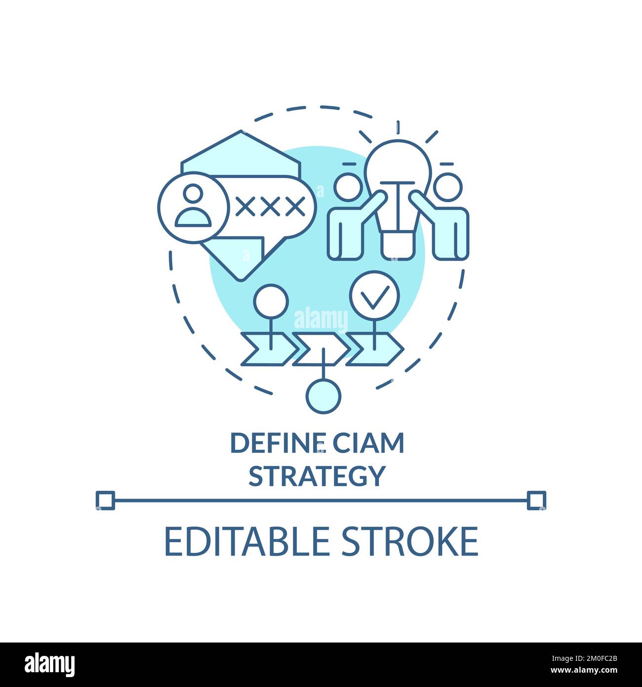 Define CIAM strategy turquoise concept icon Stock Vector Image & Art ... Define CIAM strategy turquoise concept icon Stock Vector Image & Art ...