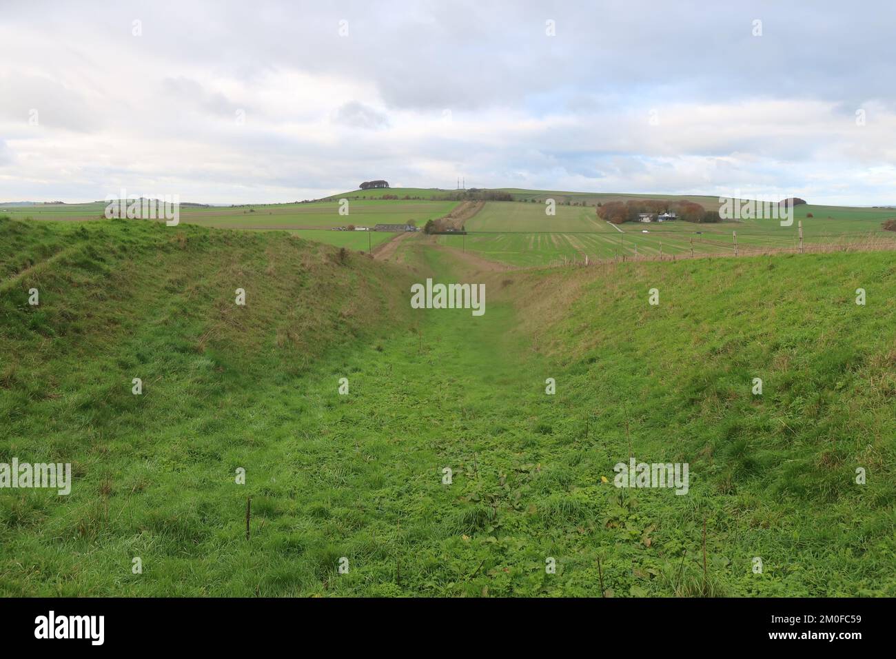 Defensive linear earthworks hi-res stock photography and images - Alamy