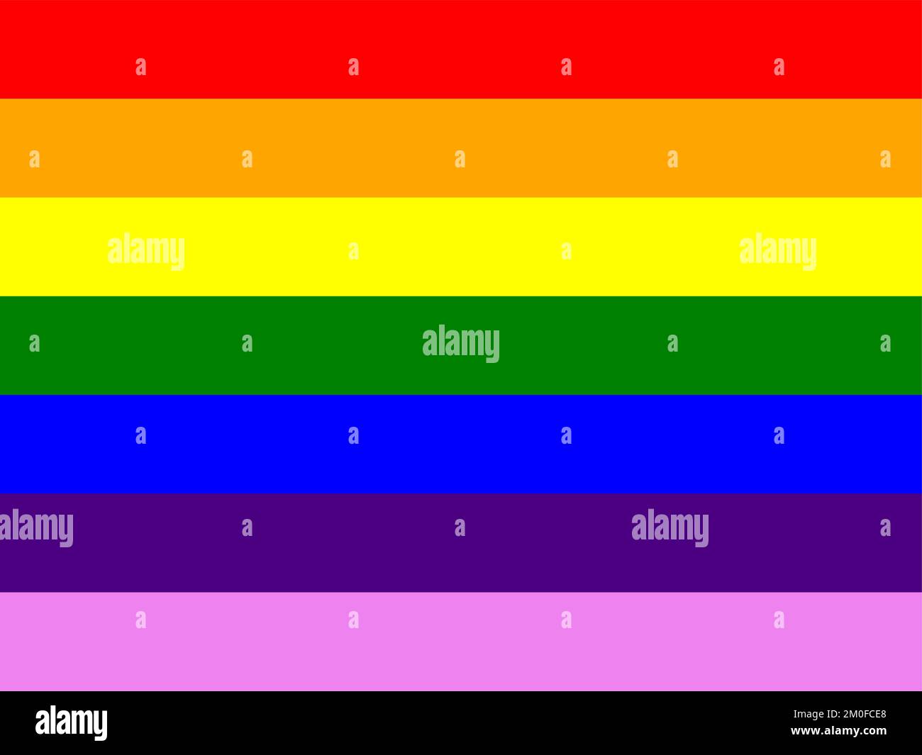 Horizontal Rainbow Color Scale Chart Or Spectrum With Seven Colors Red horizontal-rainbow-color-scale-chart-or-spectrum-with-seven-colors-red