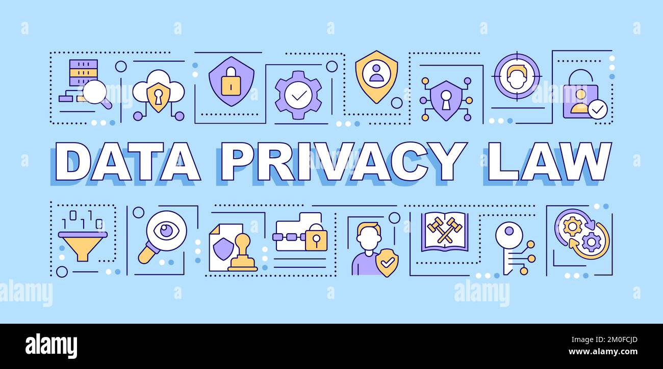 User data privacy abstract Stock Vector Images - Alamy