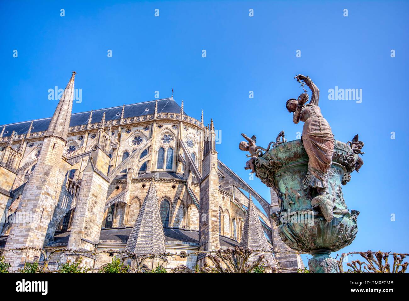 Bourges Cathedral, Roman Catholic church located in Bourges, France. It ...