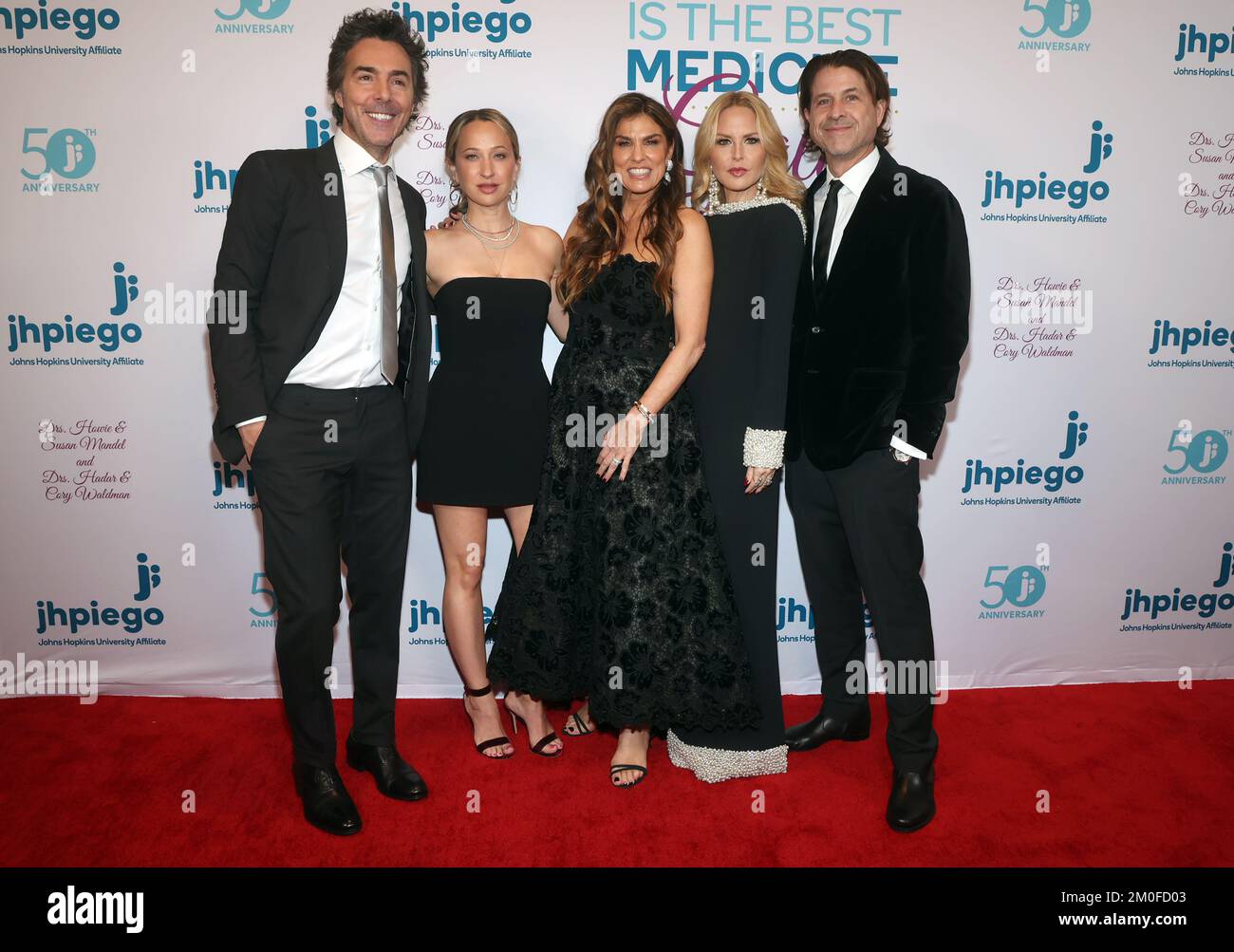5 December 2022 -Beverly Hills, California - Shawn Levy, Jennifer Meyer ...