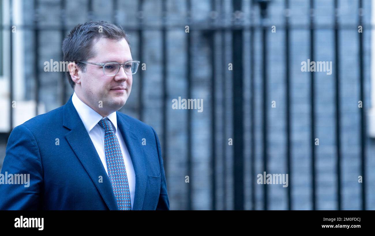 London, UK. 06th Dec, 2022. Robert Jenrick, Immigration Minister ...