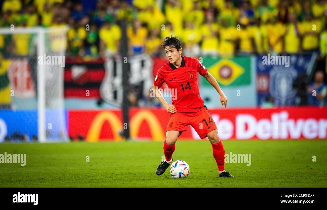 Doha, Qatar. 5th Dec, 2022. Chul Hong (Korea) Brazil - Korea Republic ...