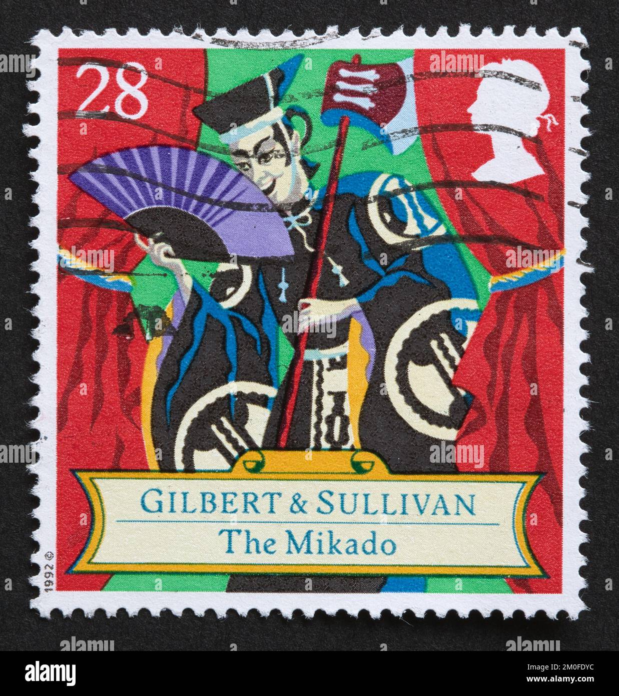 British postage stamp Stock Photo - Alamy