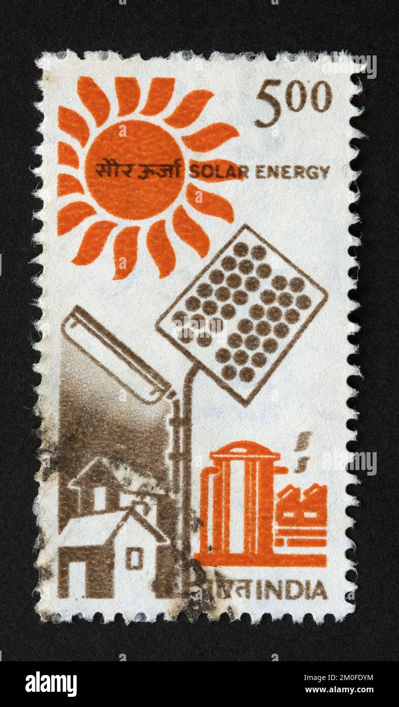 Indian postage stamp Stock Photo - Alamy