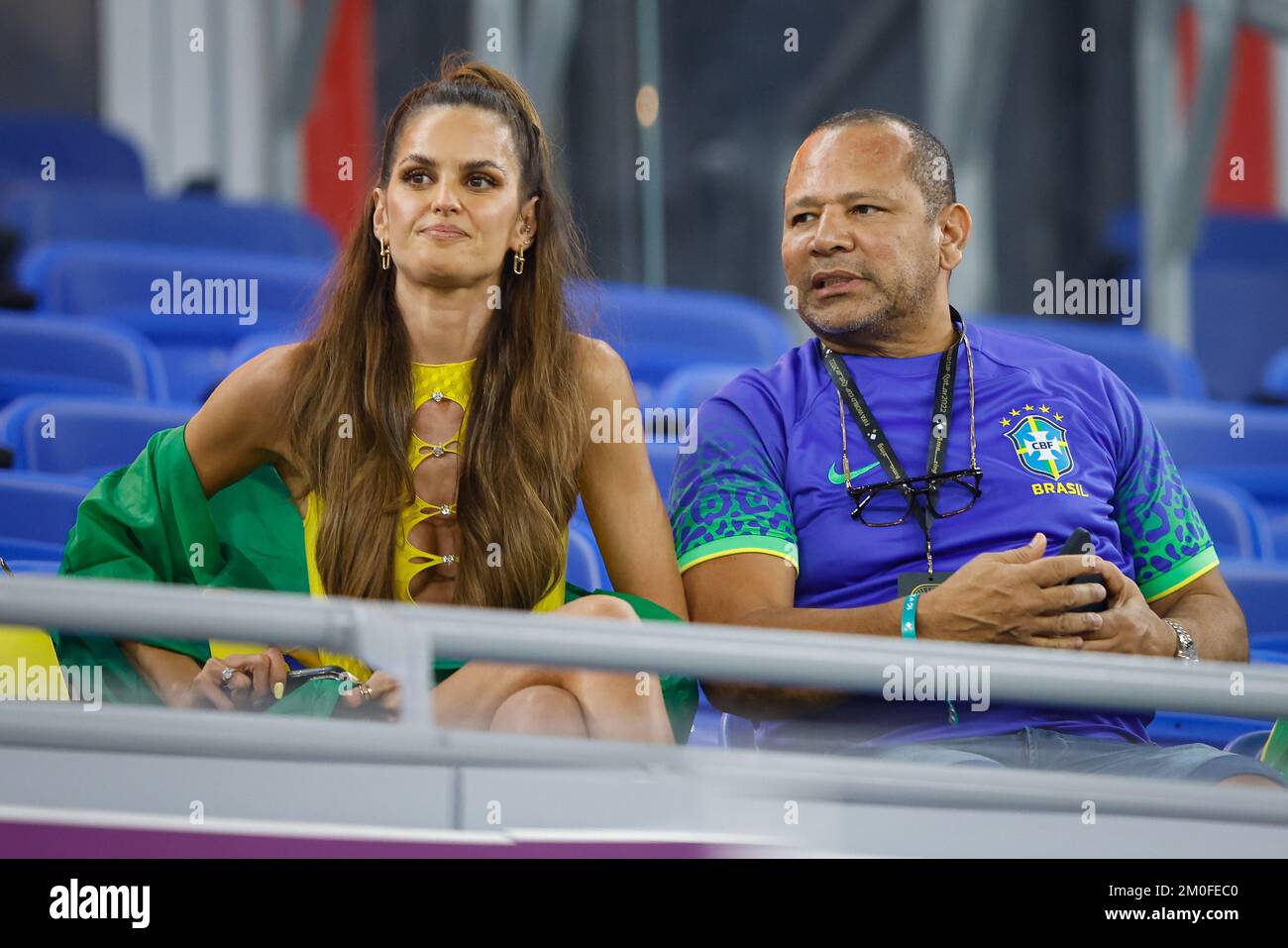Doha, Catar. 05th Dec, 2022. Neymar father of the Brazilian national ...