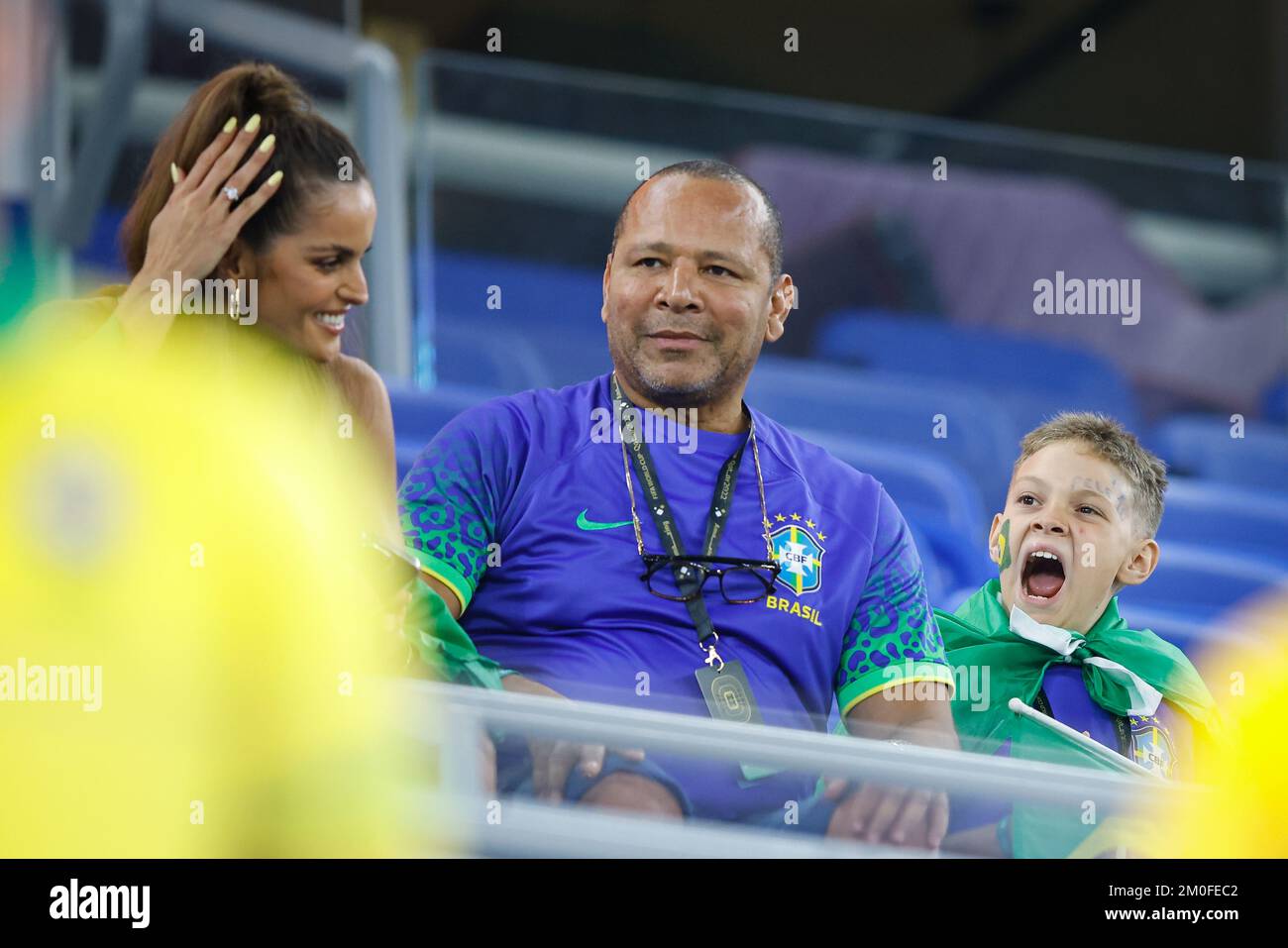 Doha, Catar. 05th Dec, 2022. Neymar, father of the Brazilian national ...