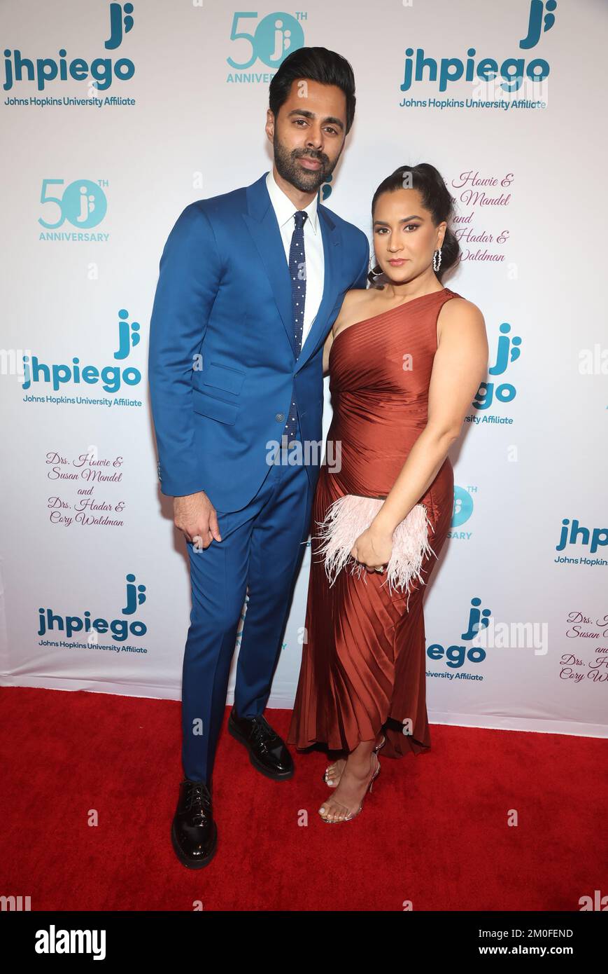 5 December 2022 -Beverly Hills, California - Hasan Minhaj, Dr. Beena ...