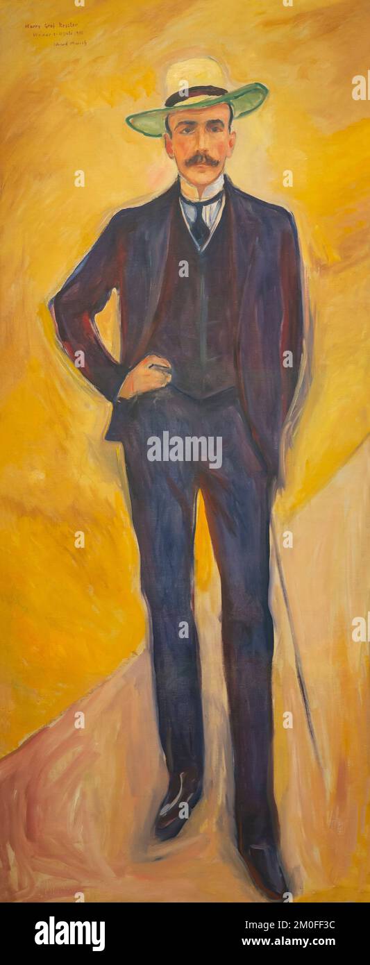 Harry Graf Kessler, Edvard Munch, 1906, Berlin Neue Nationalgalerie ...