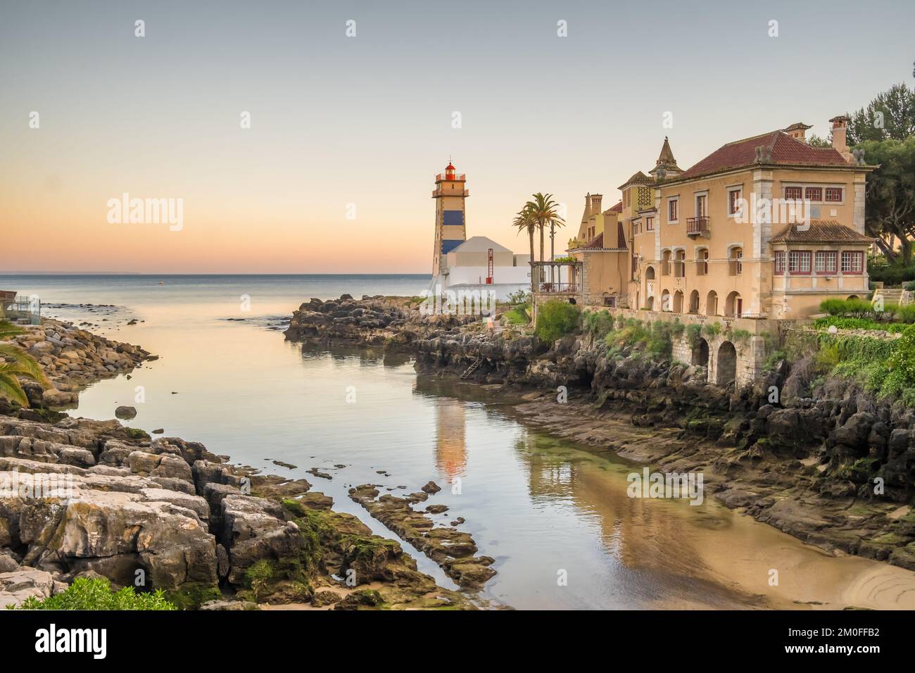 Cascais portugal historic coast twilight hi-res stock photography and ...