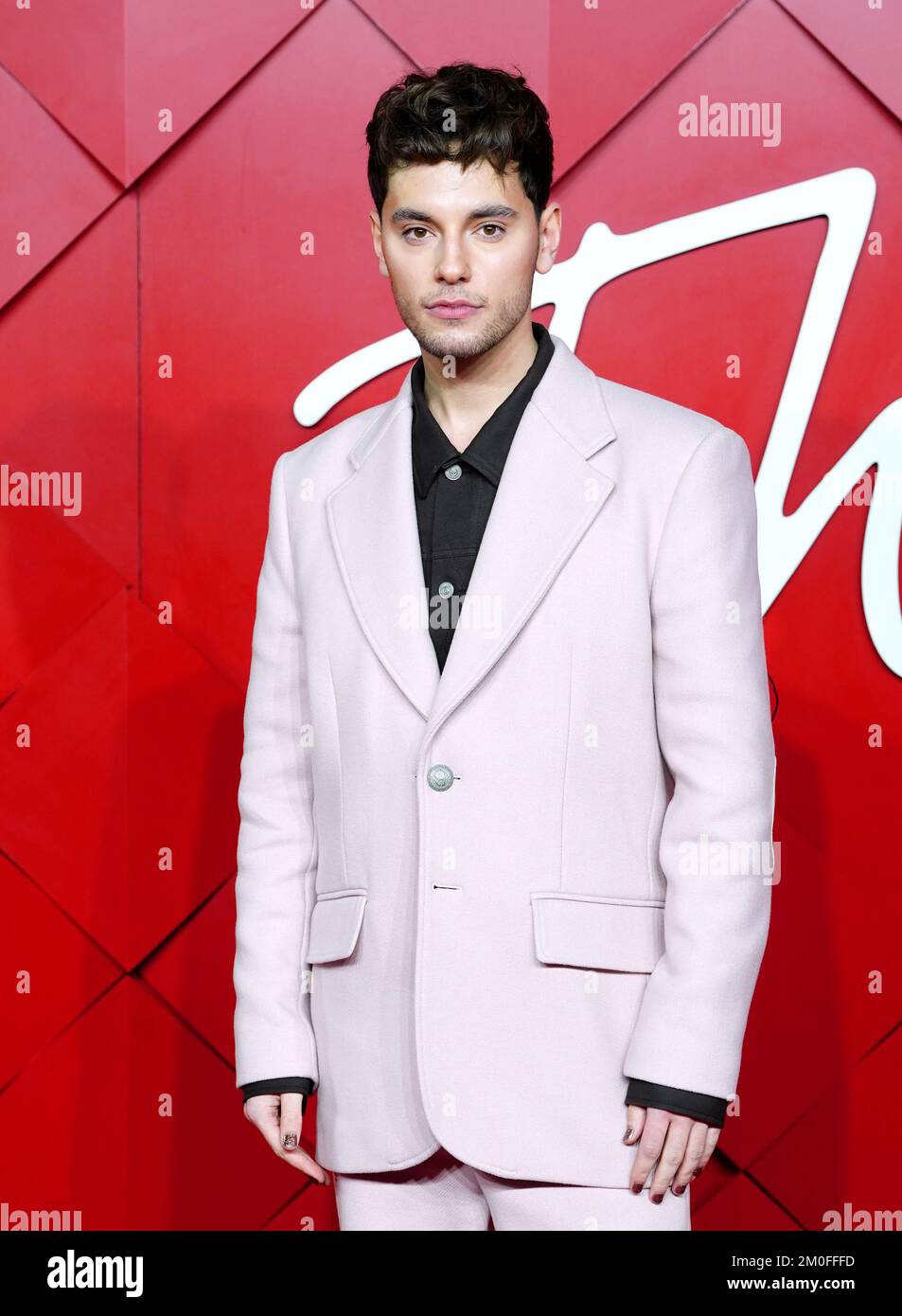 Max Harwood attending the Fashion Awards 2022 held at the Royal Albert ...