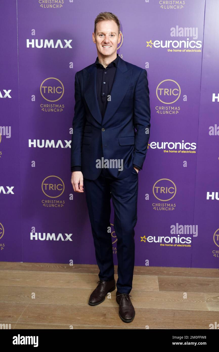 Dan Walker arrives for the TRIC (The Television and Radio Industries ...