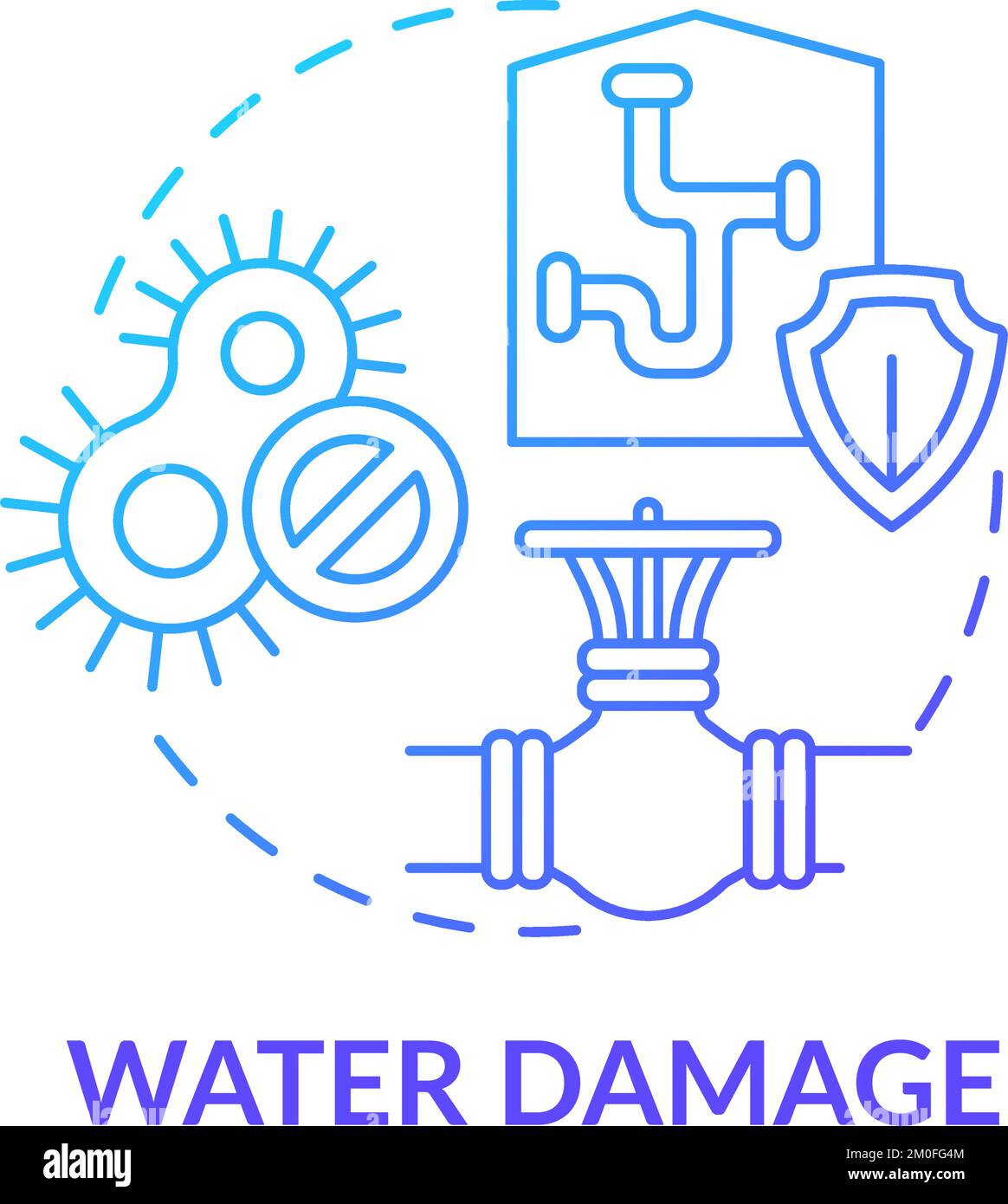 Prevent flood Stock Vector Images - Alamy