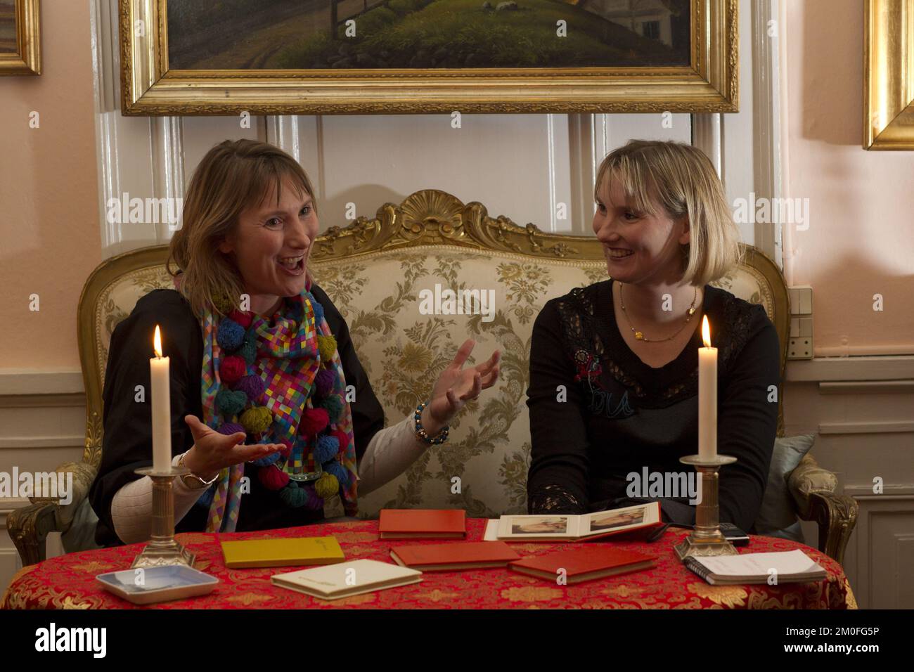 Countess Josephine and Countess Camilla at Rosenborg Castle Stock Photo ...