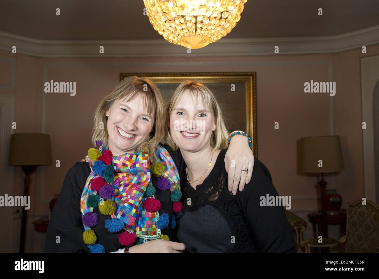 Countess Josephine and Countess Camilla at Rosenborg Castle Stock Photo ...