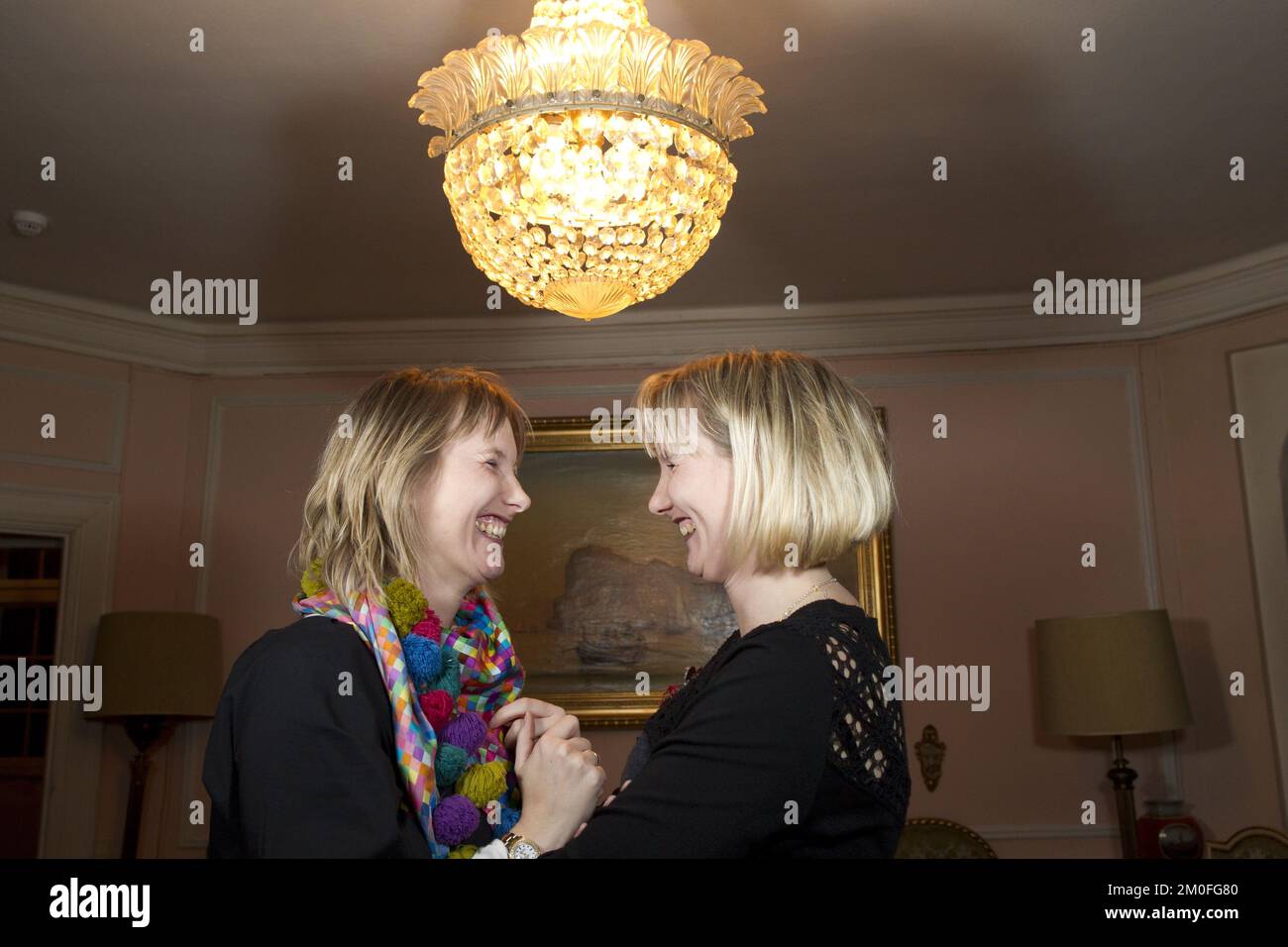 Countess Josephine and Countess Camilla at Rosenborg Castle Stock Photo ...