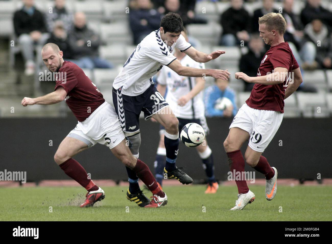 In the middle is David Devdariani, as AGF played Kolding FC in 1 ...