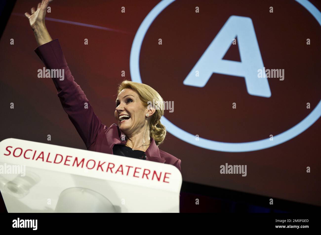 Helle Thorning-Schmidt, the newly elected Danish Prime Minister ...