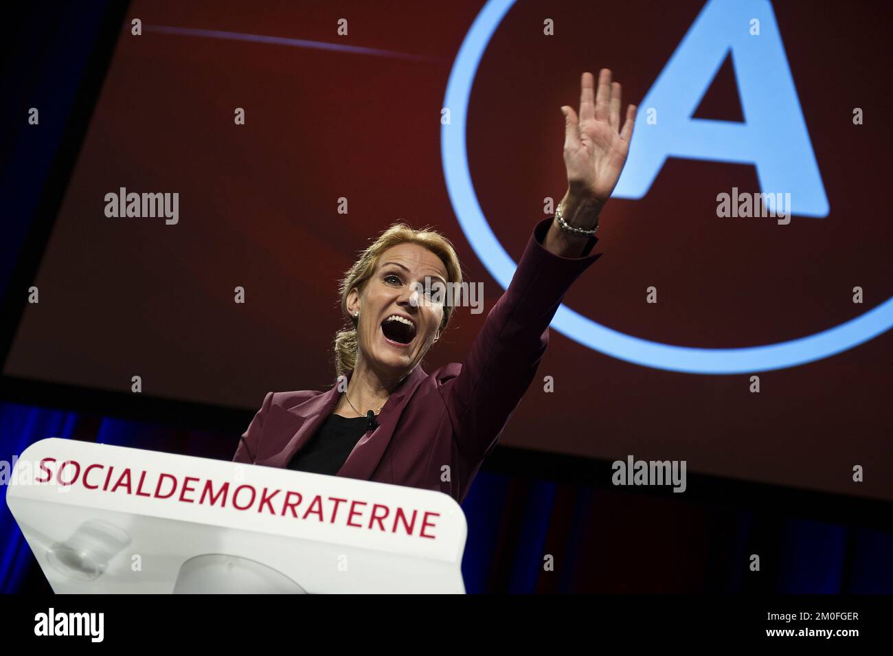 Helle Thorning-Schmidt, the newly elected Danish Prime Minister ...