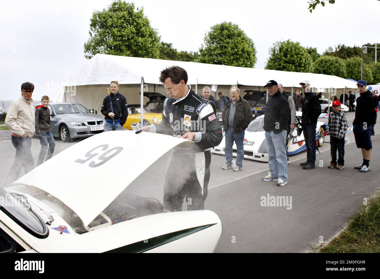 H.R.H Prince Joachim was one of the drivers in the traditional 'Classic Race' in the city of ...