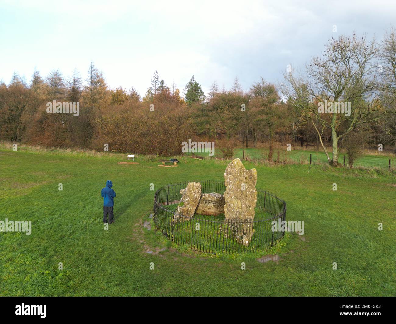 Rollright Stones Neolithic and Bronze Age megalithic monuments complex ...