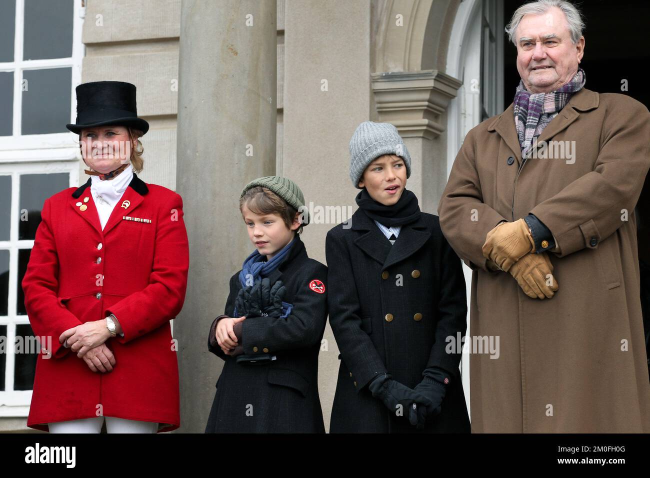 The annual Hubertus Hunt (Fox Hunt) took place in 'Dyrehaven' north of ...