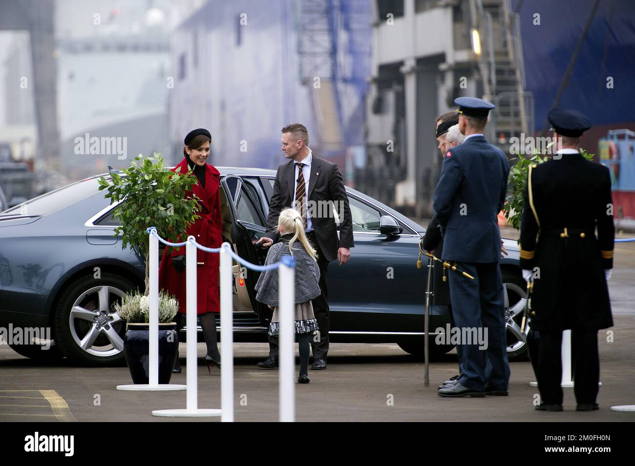 POLFOTO 07/11/2011 Crown Princess Mary christened today Monday 7th. of ...