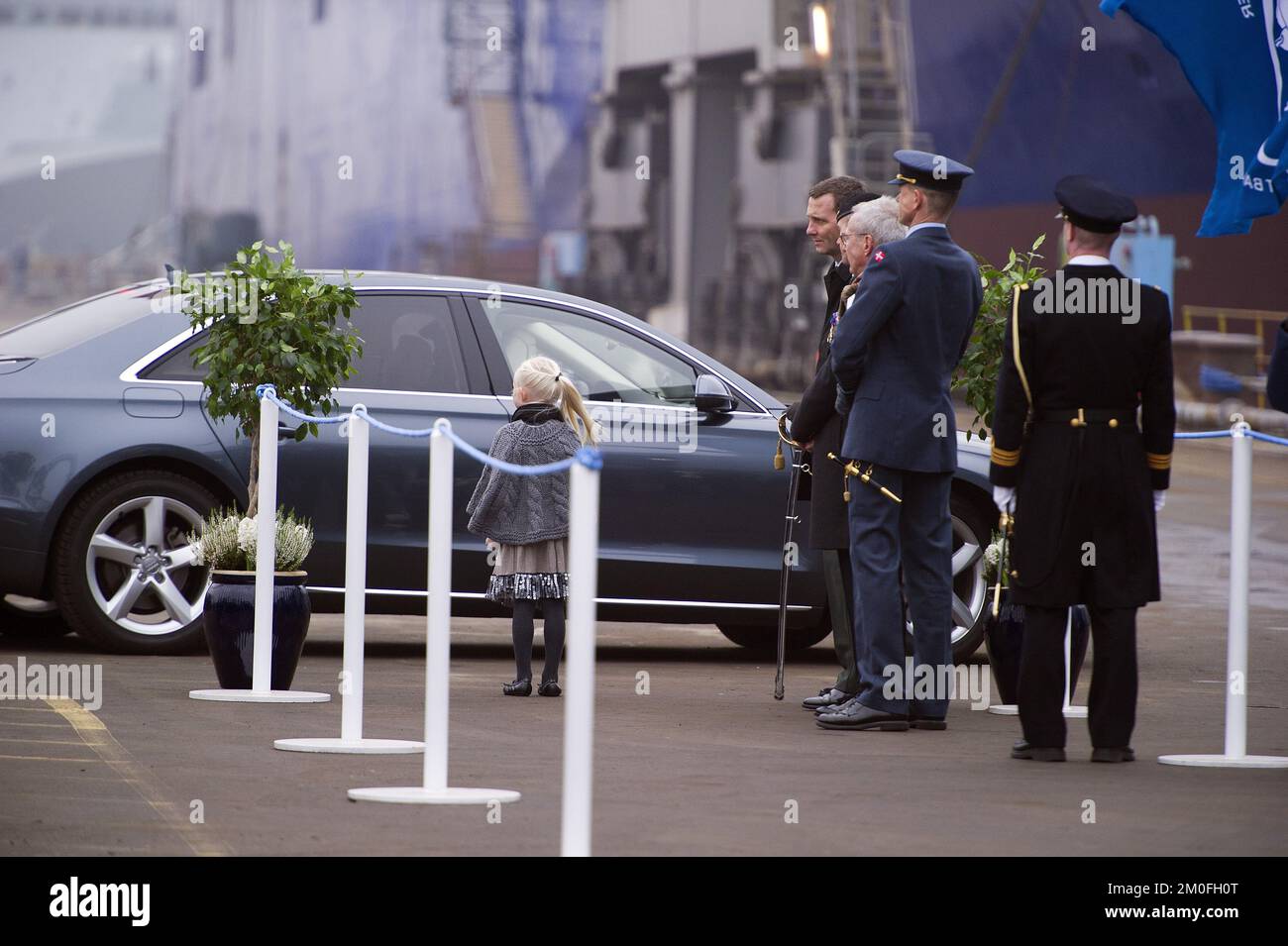 POLFOTO 07/11/2011 Crown Princess Mary christened today Monday 7th. of ...