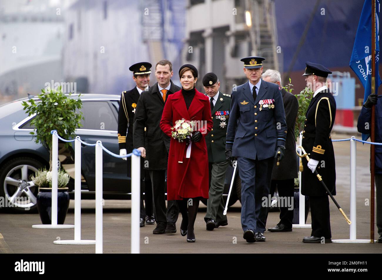 POLFOTO 07/11/2011 Crown Princess Mary christened today Monday 7th. of ...