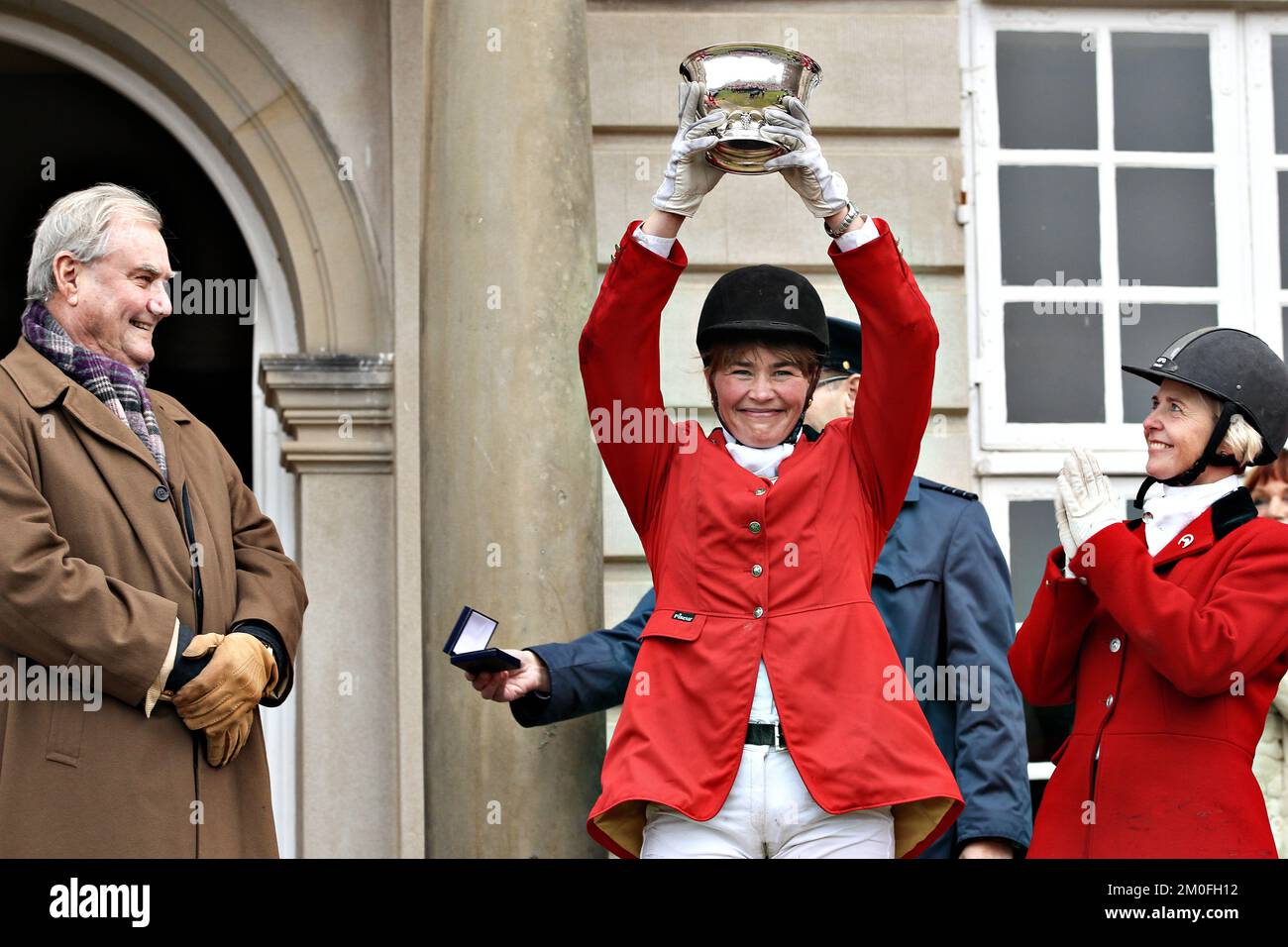 The annual Hubertus Hunt (Fox Hunt) took place in 'Dyrehaven' north of ...