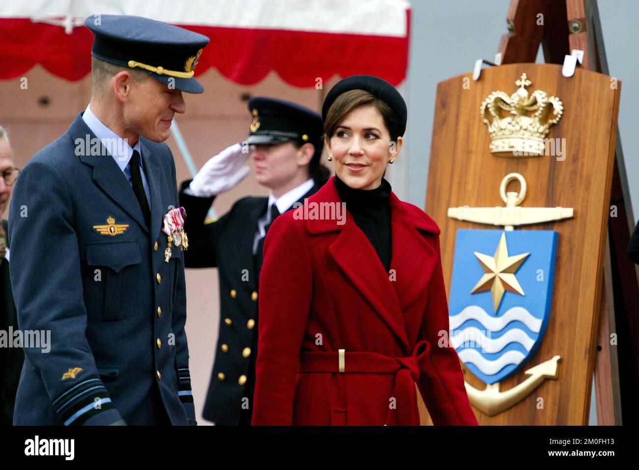 POLFOTO 07/11/2011 Crown Princess Mary christened today Monday 7th. of ...