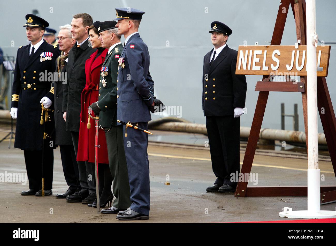 POLFOTO 07/11/2011 Crown Princess Mary christened today Monday 7th. of ...